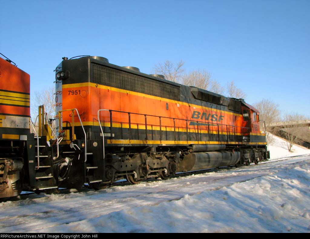 100226009 Eastbound BNSF Manifest Waits In siding